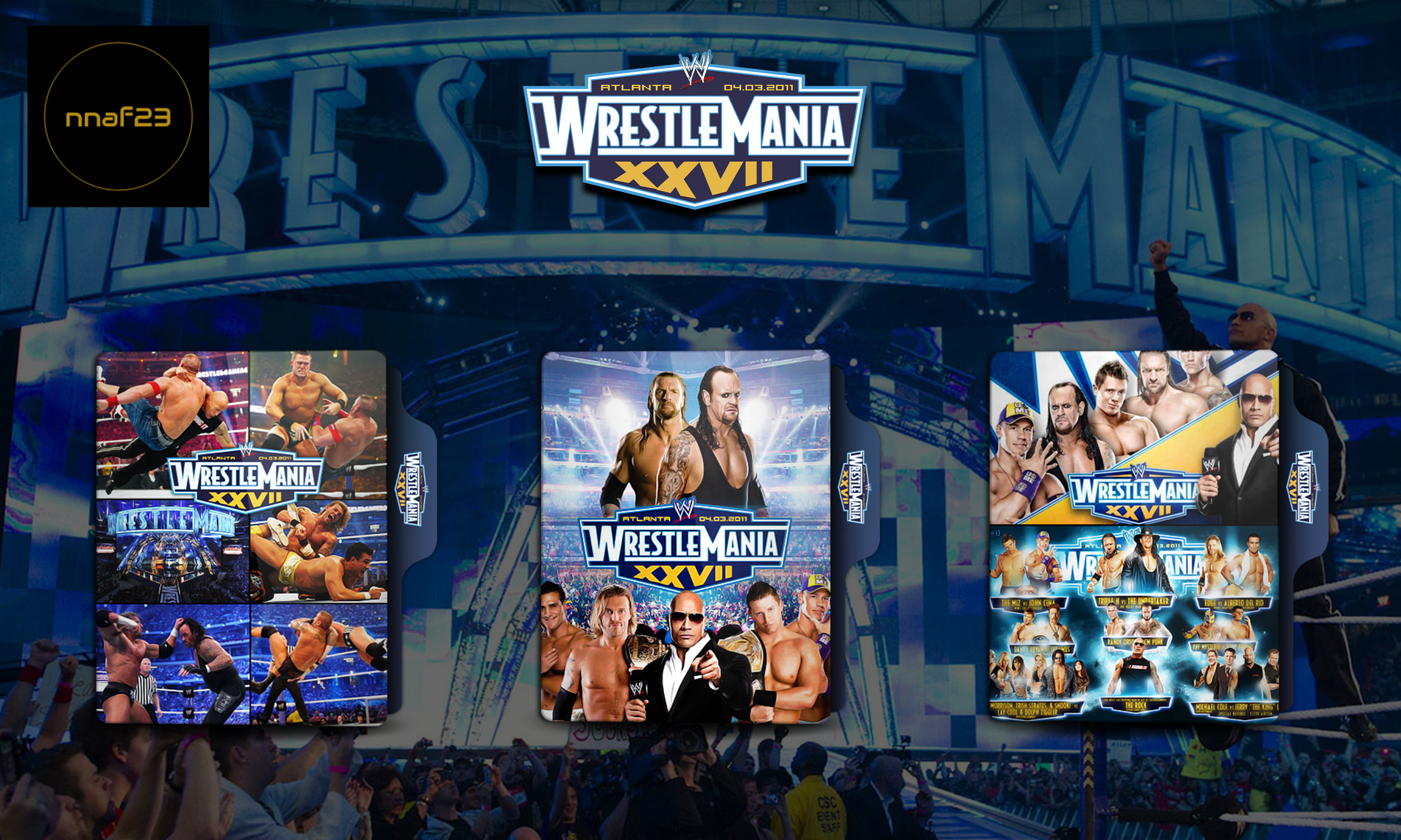 Wrestlemania 27 (2011) by nnaf23 on DeviantArt