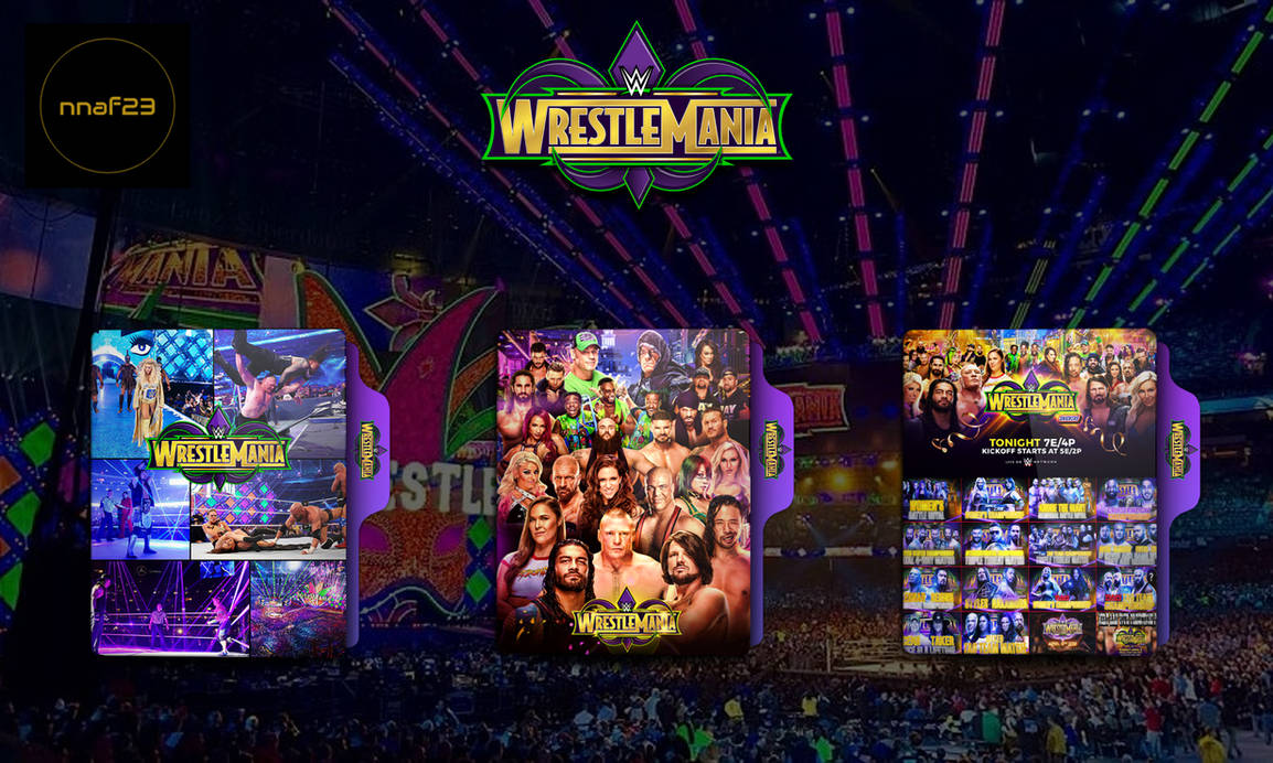 Wrestlemania 34 (2018) by nnaf23 on DeviantArt