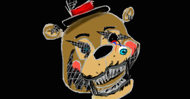 Nightmere Toy Freddy(FNaF's 4 DLC predictings) by sramos4102 on DeviantArt