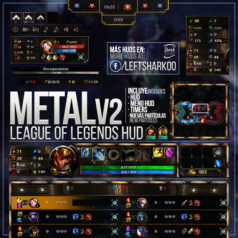 Metal V2 HUD Shark Editions by LeftLucy on DeviantArt