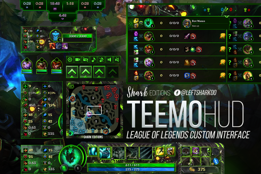 Omega Squad Teemo League of Legends Custom HUD by LeftLucy on DeviantArt