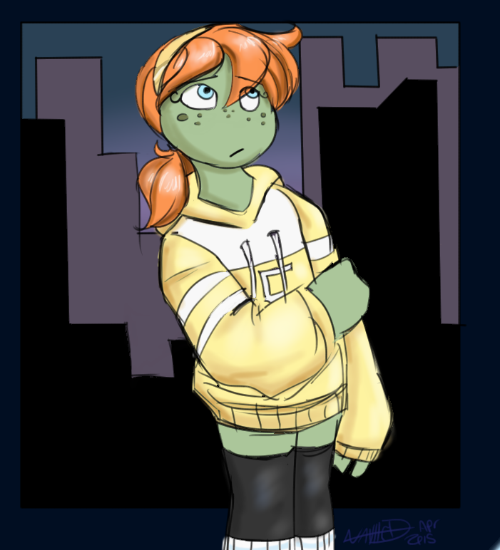 Turtle April by Nayhed on DeviantArt