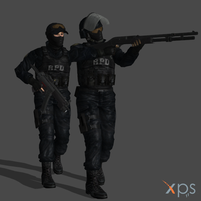 (XPS) Resident Evil R.P.D. SWAT by JGCO19 on DeviantArt