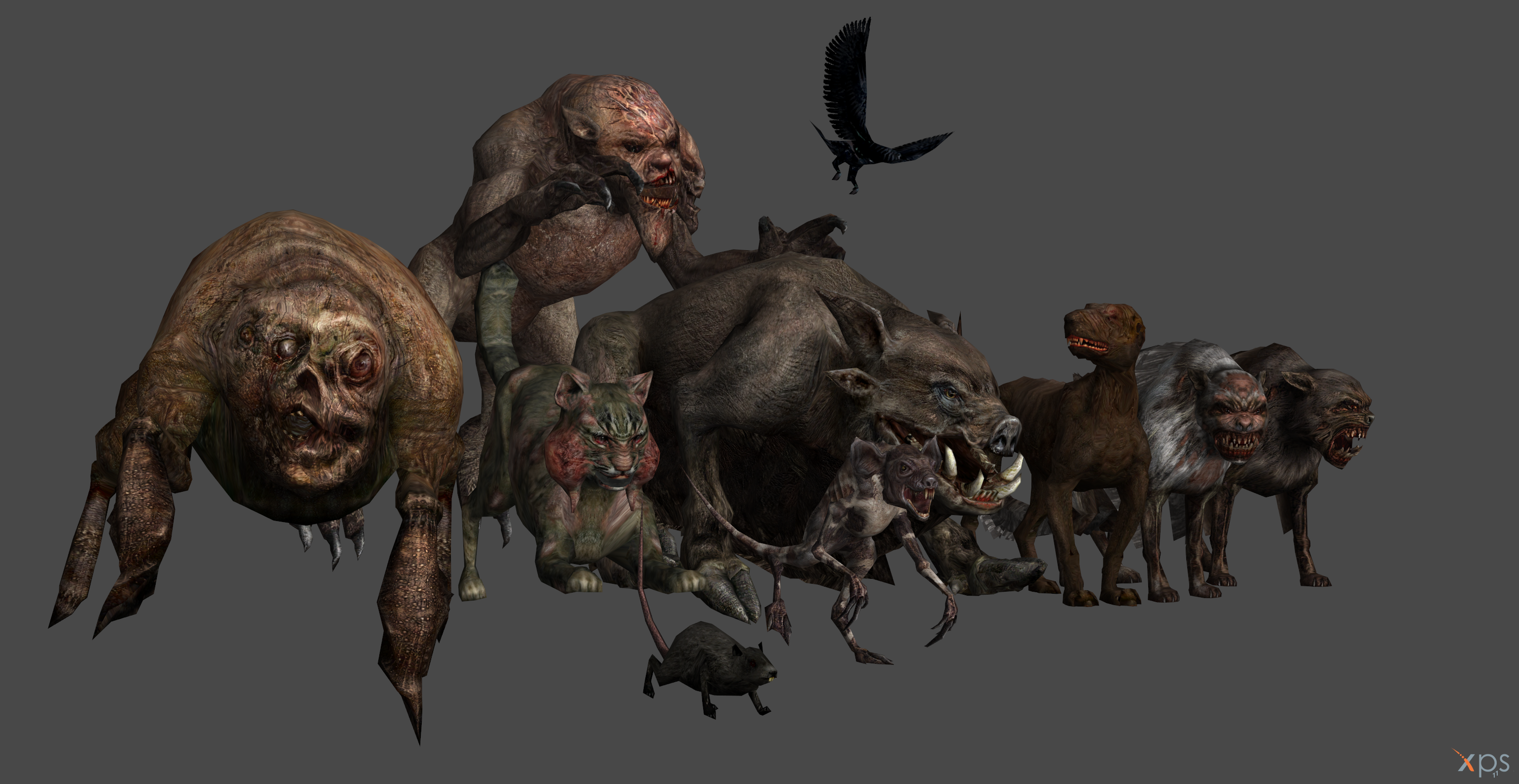 (XPS) STALKER Shadow of Chernobyl Animal Mutants by JGCO19 on DeviantArt