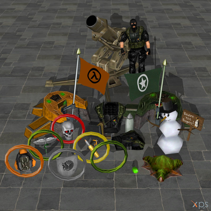 (XPS) Half Life Opposing Force Items by JGCO19 on DeviantArt