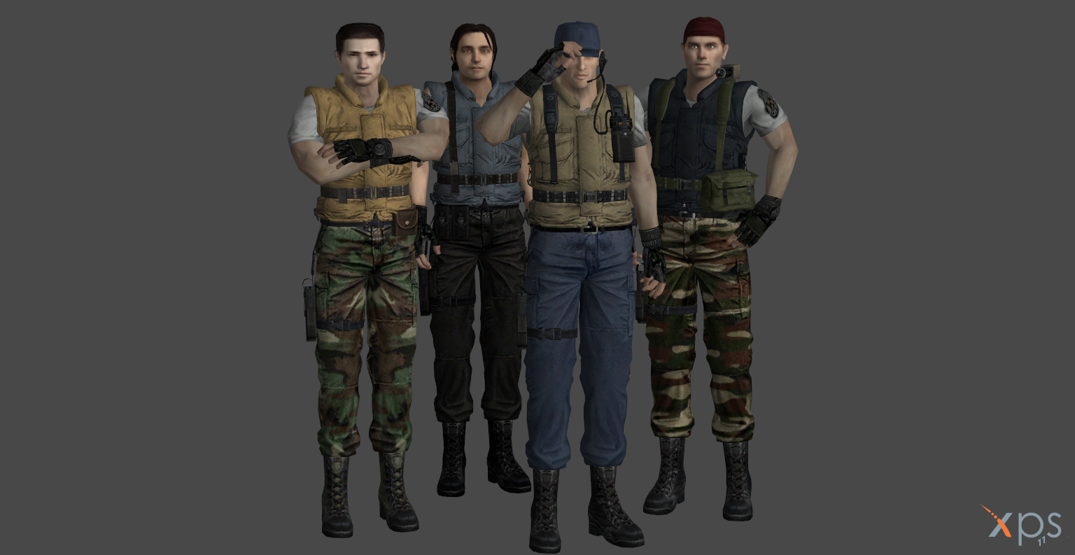 (XPS) Resident Evil: Lost STARS Members by JGCO19 on DeviantArt