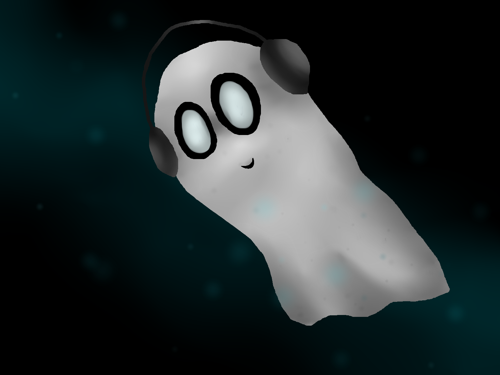 Napstablook (+little update) by Ombekende on DeviantArt