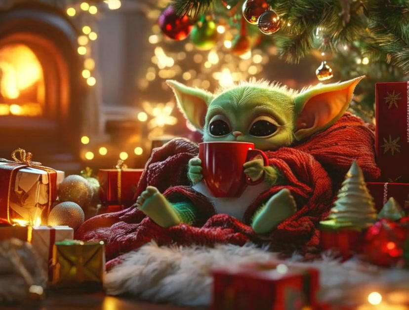 Grogu Christmas Video clip by TheDreamCodeProphet on DeviantArt