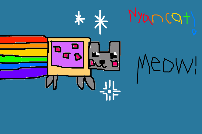 Nyan cat. by enderdragon-ninja-1 on DeviantArt