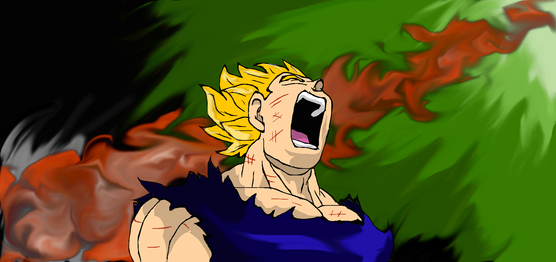Vegeta's Sacrifice by ZcraftFilms on DeviantArt