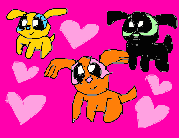 the powerpuff dogs by STACEYito000 on DeviantArt