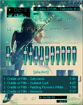my 2nd winamp skin by CrazyRabbit on DeviantArt