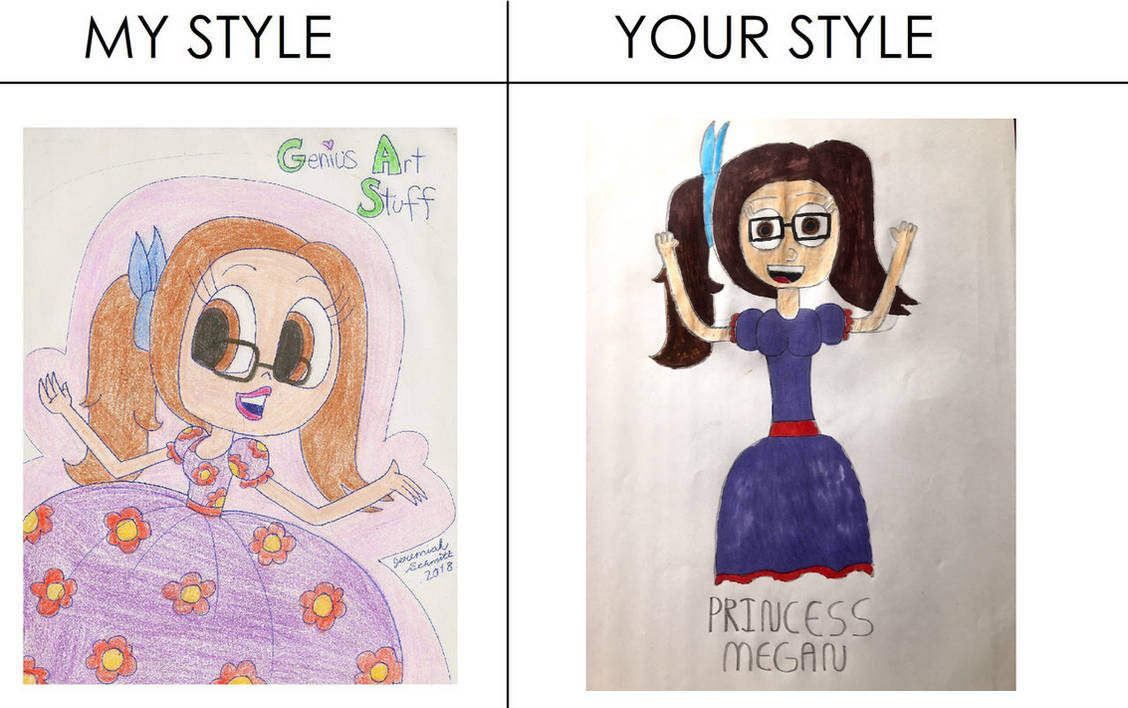 My Style of Princess Megan by DylanRosales on DeviantArt