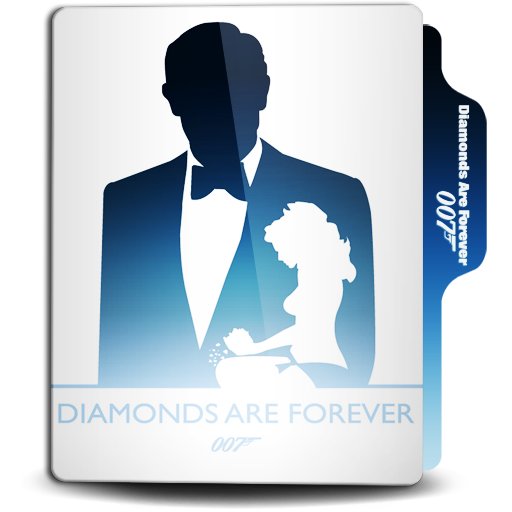 Diamonds Are Forever v2 (1971) folder icon by zorro1000 on DeviantArt