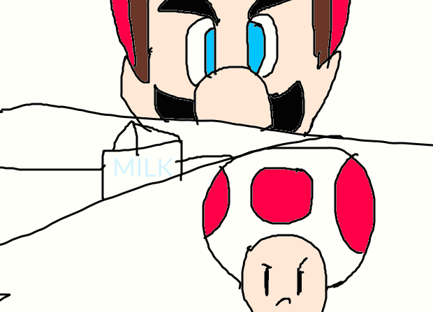 Mario goes to get milk fanart by KaiSmithfireninja on DeviantArt