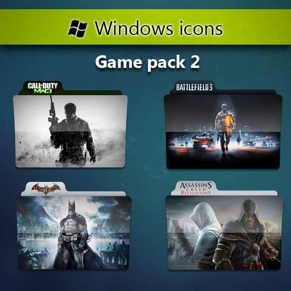 Folder Icons Game Pack 2 by RaFlAmeS on DeviantArt