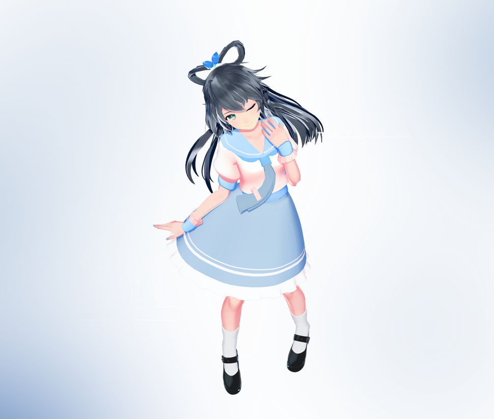 TDA Blueberry LuoTianYi 1.2 + DL - UPDATA - by LenXiaoA on DeviantArt