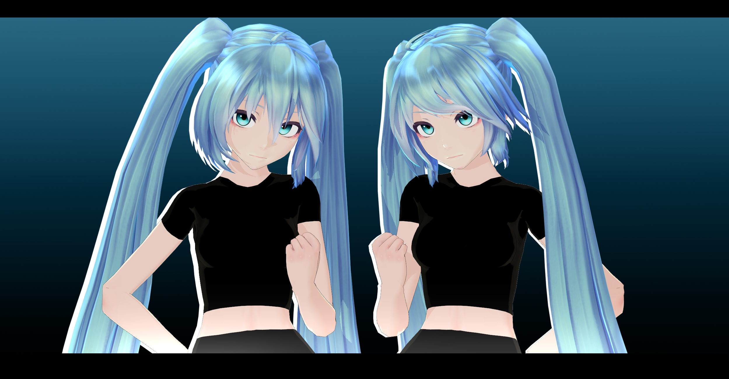 Tda Edit Style Miku Base v2.5 + DL [updata] by LenXiaoA on DeviantArt