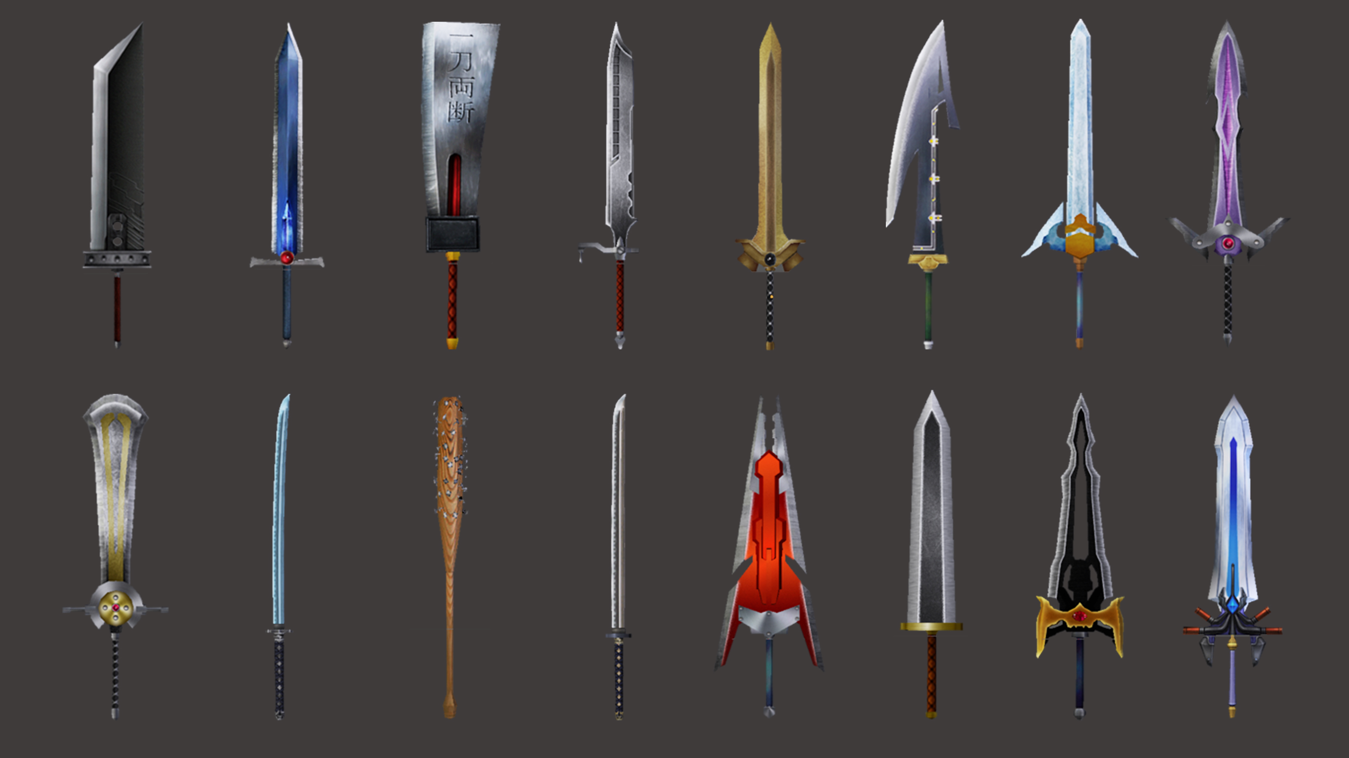 FFVII Cloud Weapon by xingrichi on DeviantArt