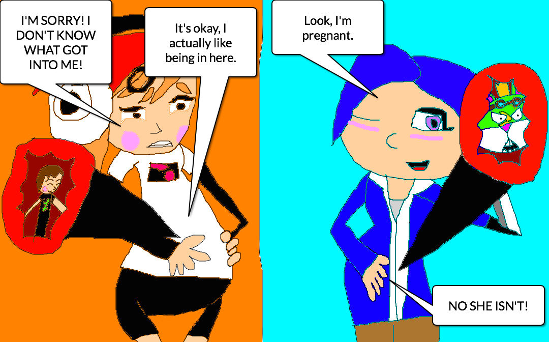 Tari and Meggy Eat Dev and Bucky by Devlander on DeviantArt