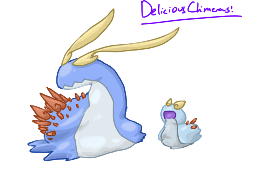 Fakemon! Sea Slugs galore! by Delchera on DeviantArt