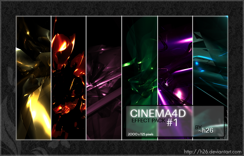 C4D Effect Pack 1 by h26 on DeviantArt