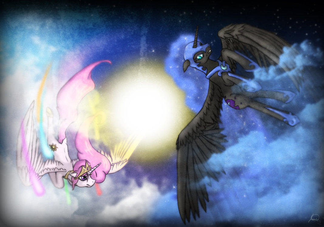 The Nightmare Epic, pt. I - The Mare in the Moon by Radoxeald on DeviantArt