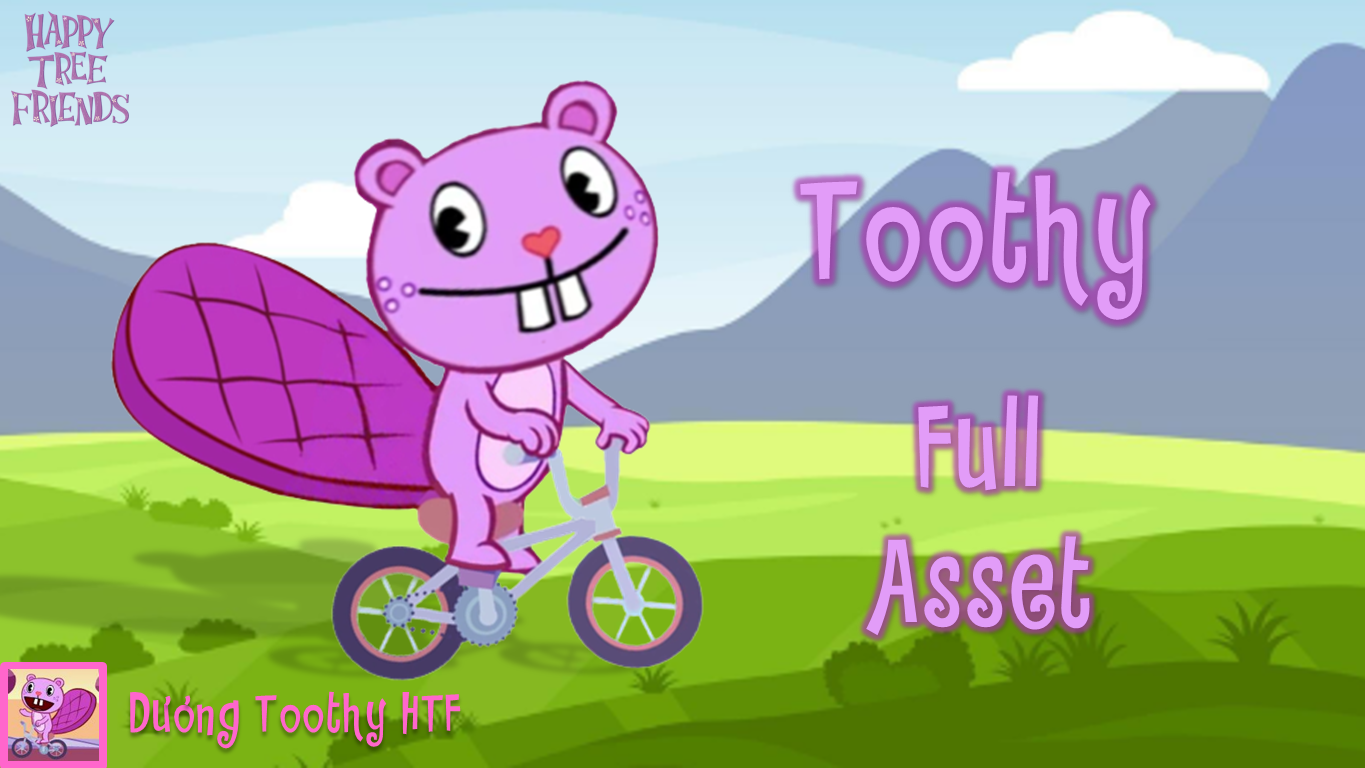 Happy Tree Friends Toothy Full Asset Remake ! by haiduong2004 on DeviantArt