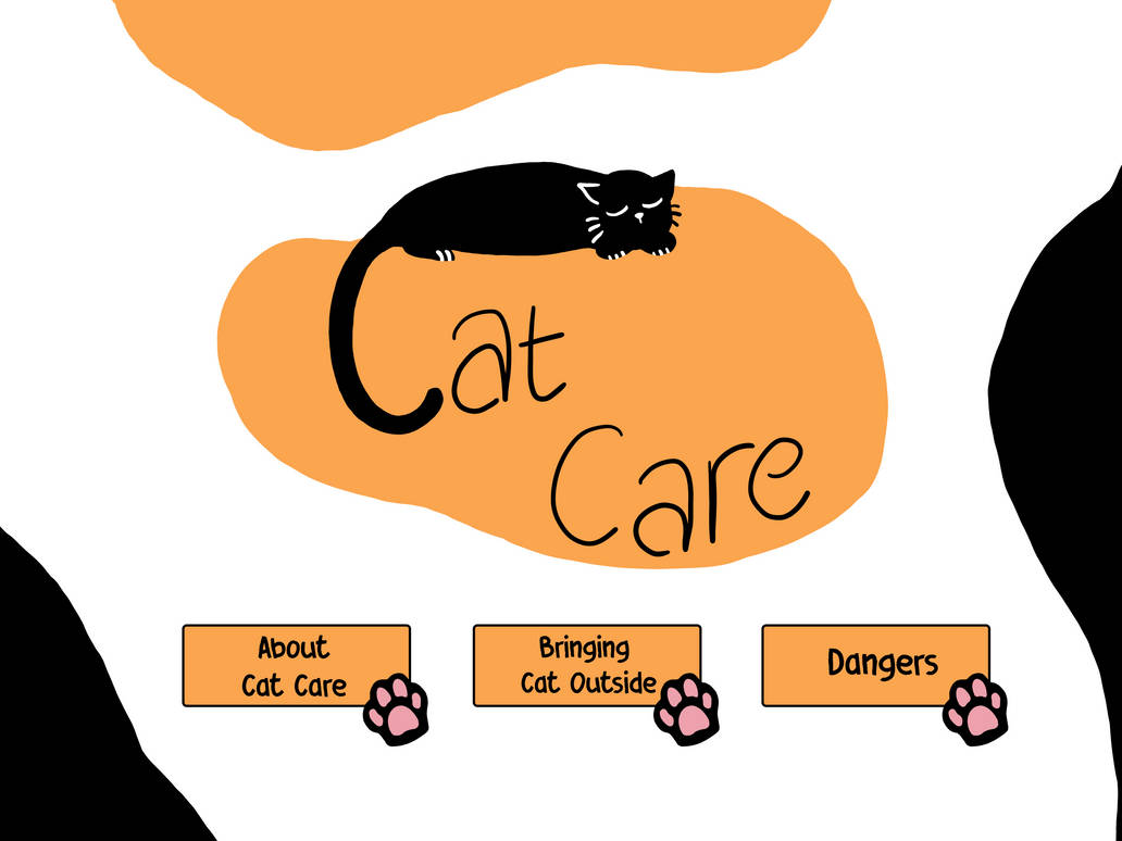 Interactive Multimedia: Cat Care by NadiraAnggrika on DeviantArt