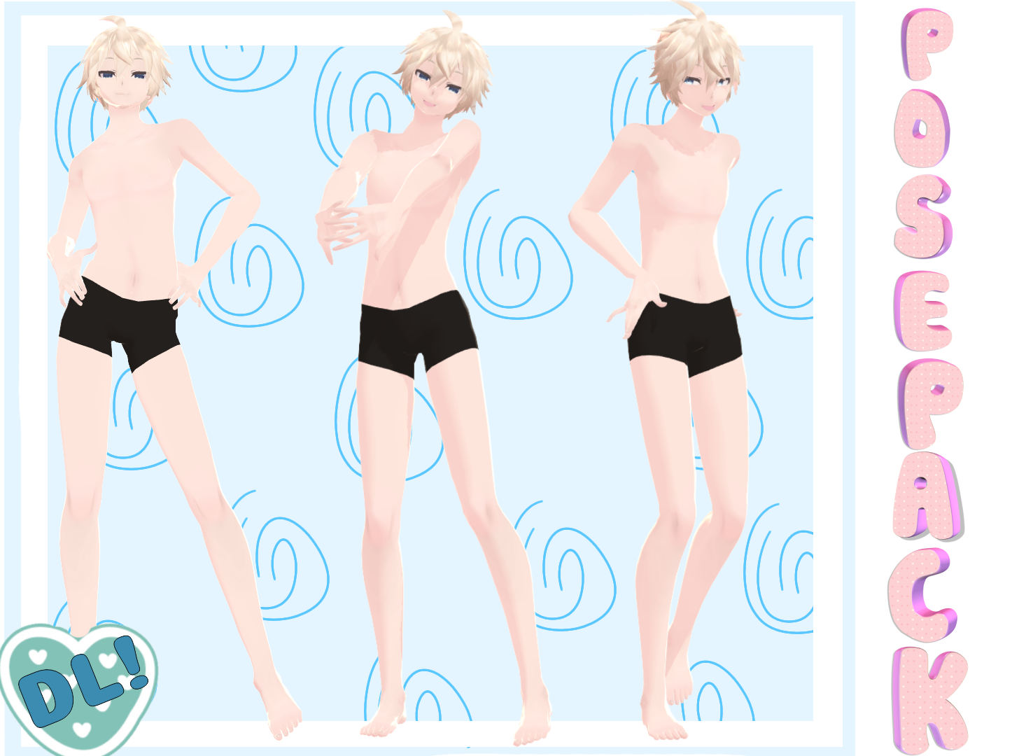 MMD Sexy Boy Pose Pack #2 by quarryAbvival69 on DeviantArt