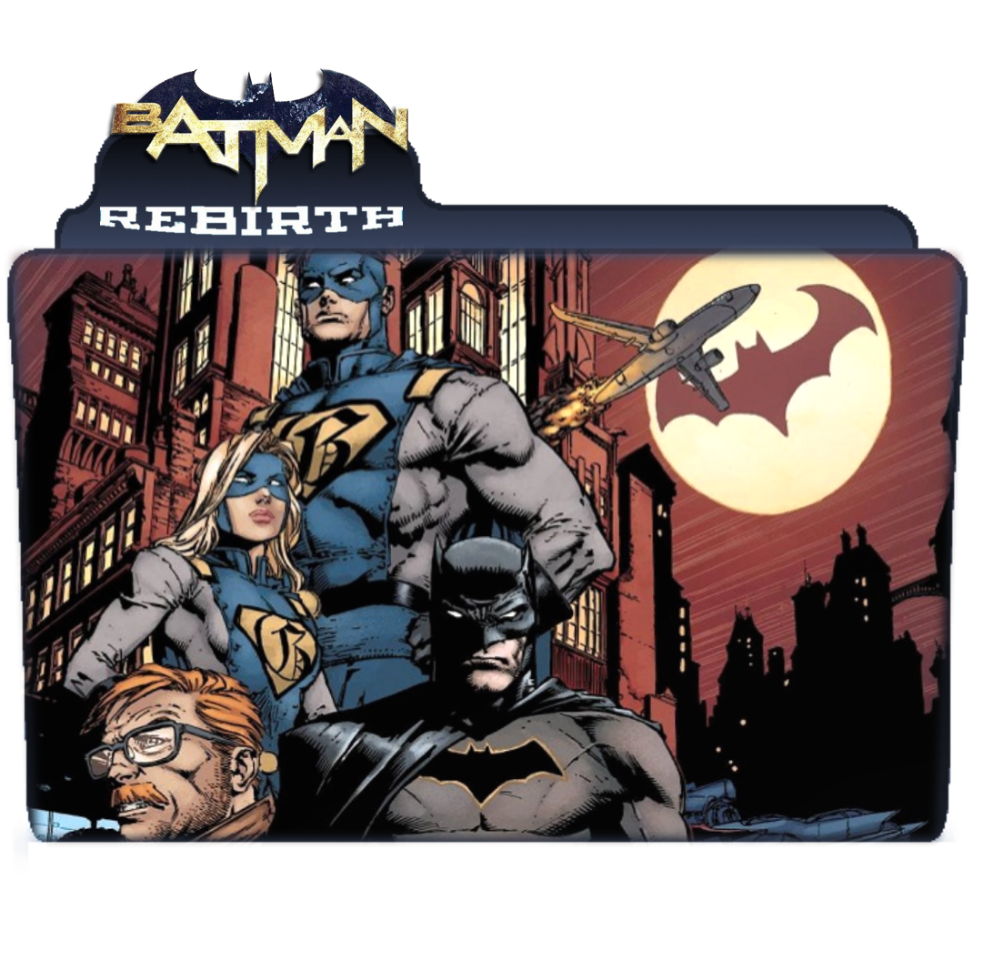 Batman rebirth folder icon by reza erfan by erfan24 on DeviantArt