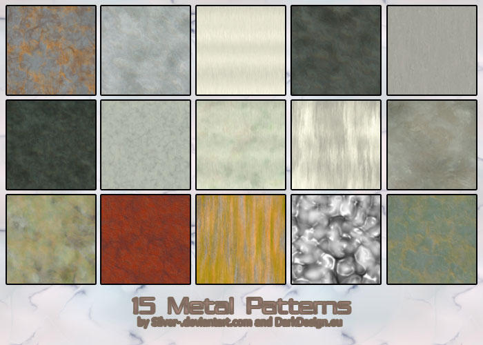 Metal Patterns-A by silver- on DeviantArt
