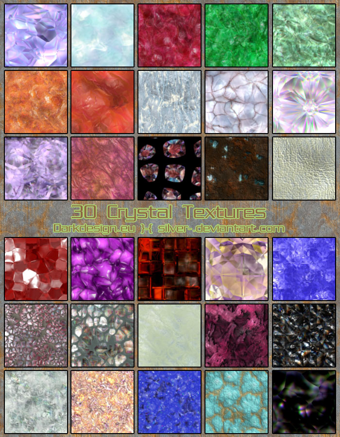 Crystal Textures by silver- on DeviantArt