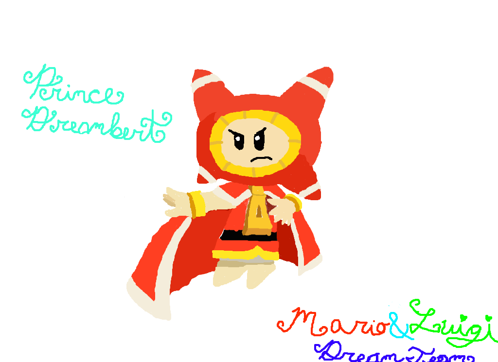 Prince Dreambert- remade by LuigiMew on DeviantArt