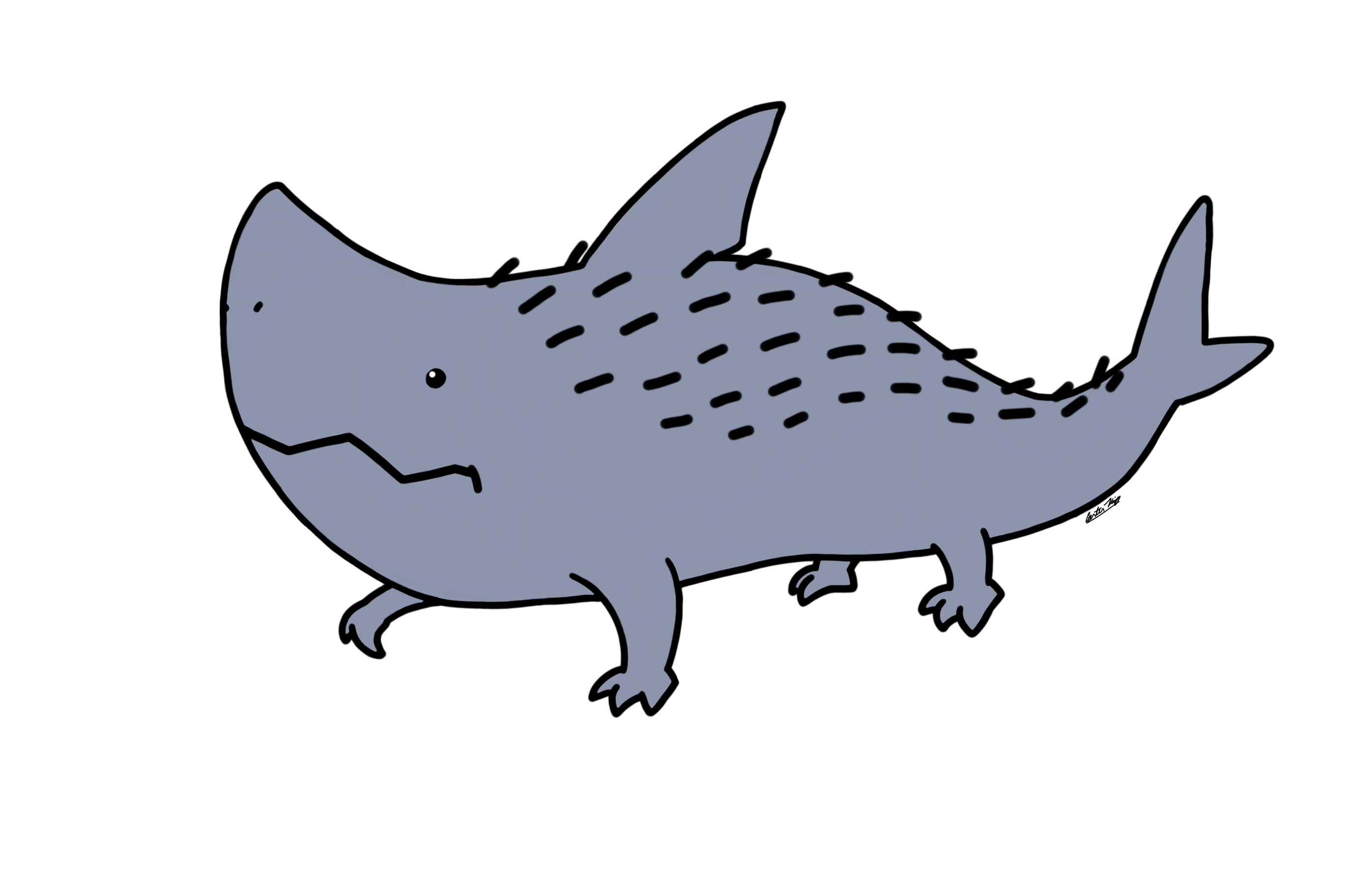 Hedgehog Shark by GravyMan12 on DeviantArt