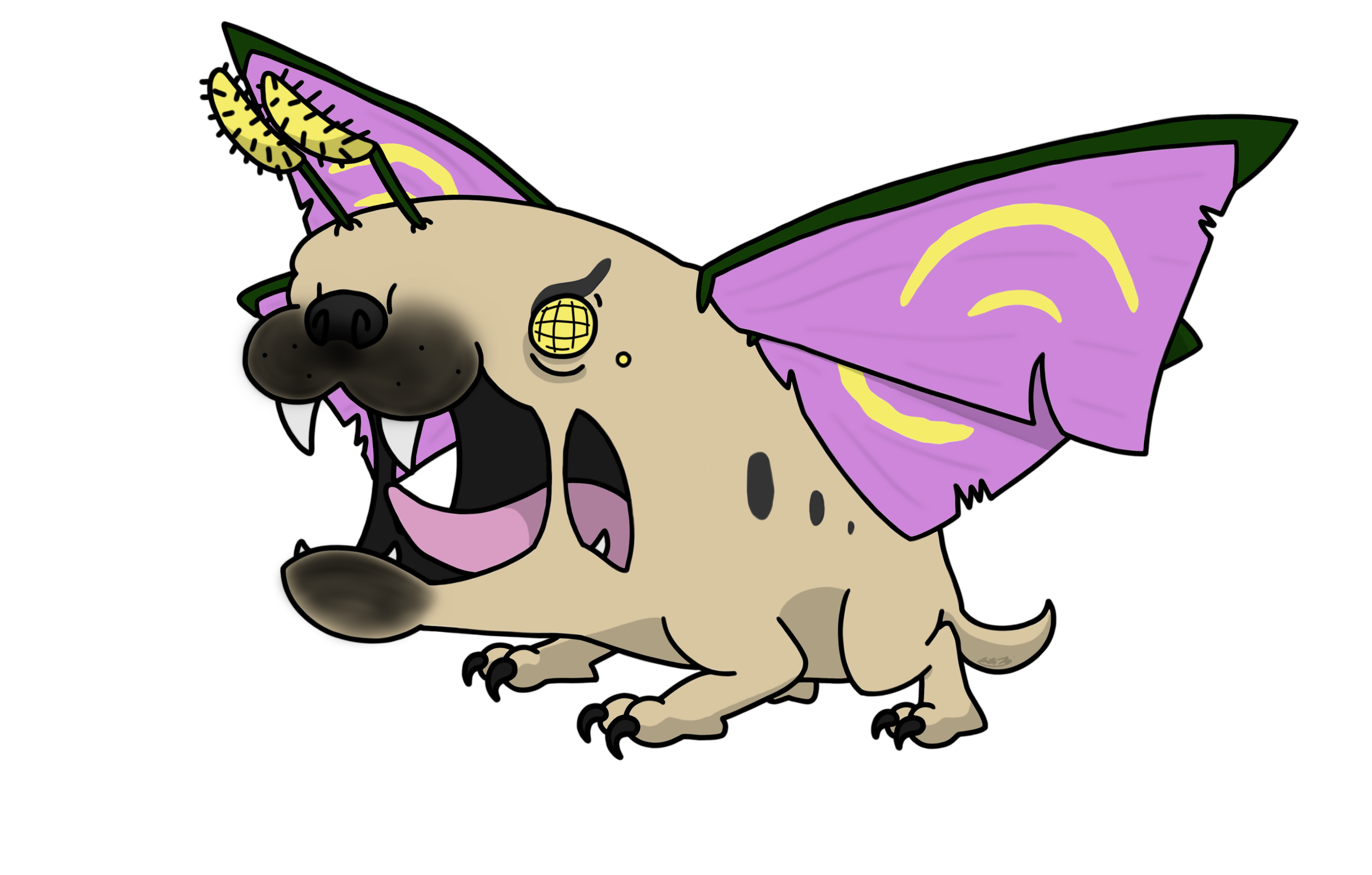 Puggerfly by GravyMan12 on DeviantArt
