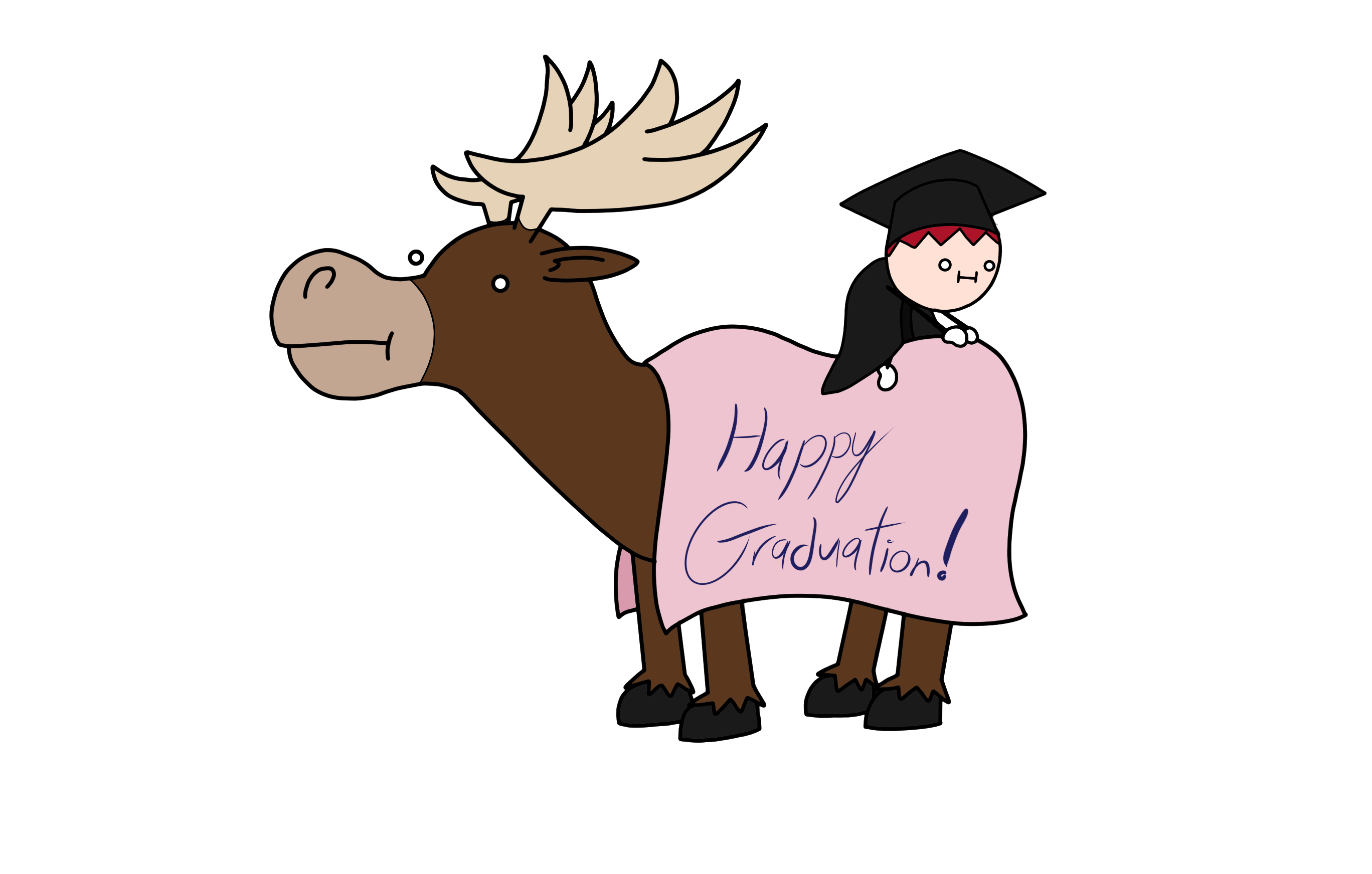 Moose Graduation by GravyMan12 on DeviantArt
