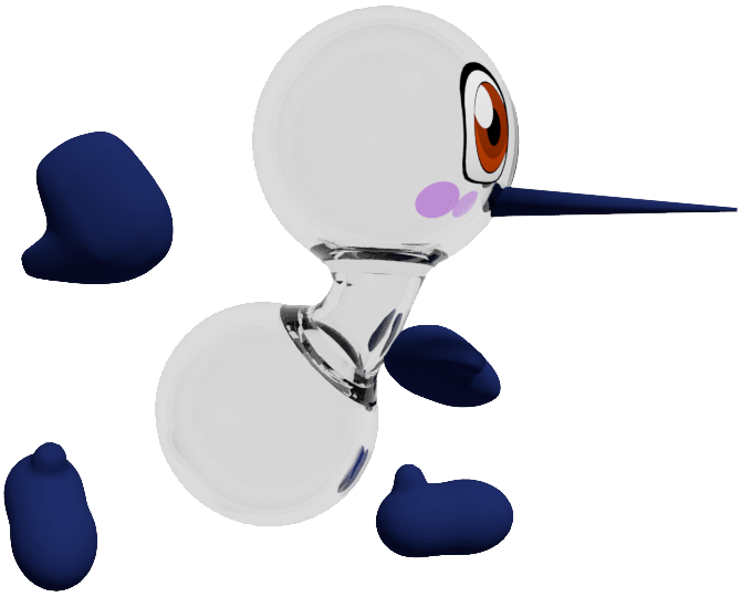 Hakkun 3D model [Download] by GenoForSmash on DeviantArt