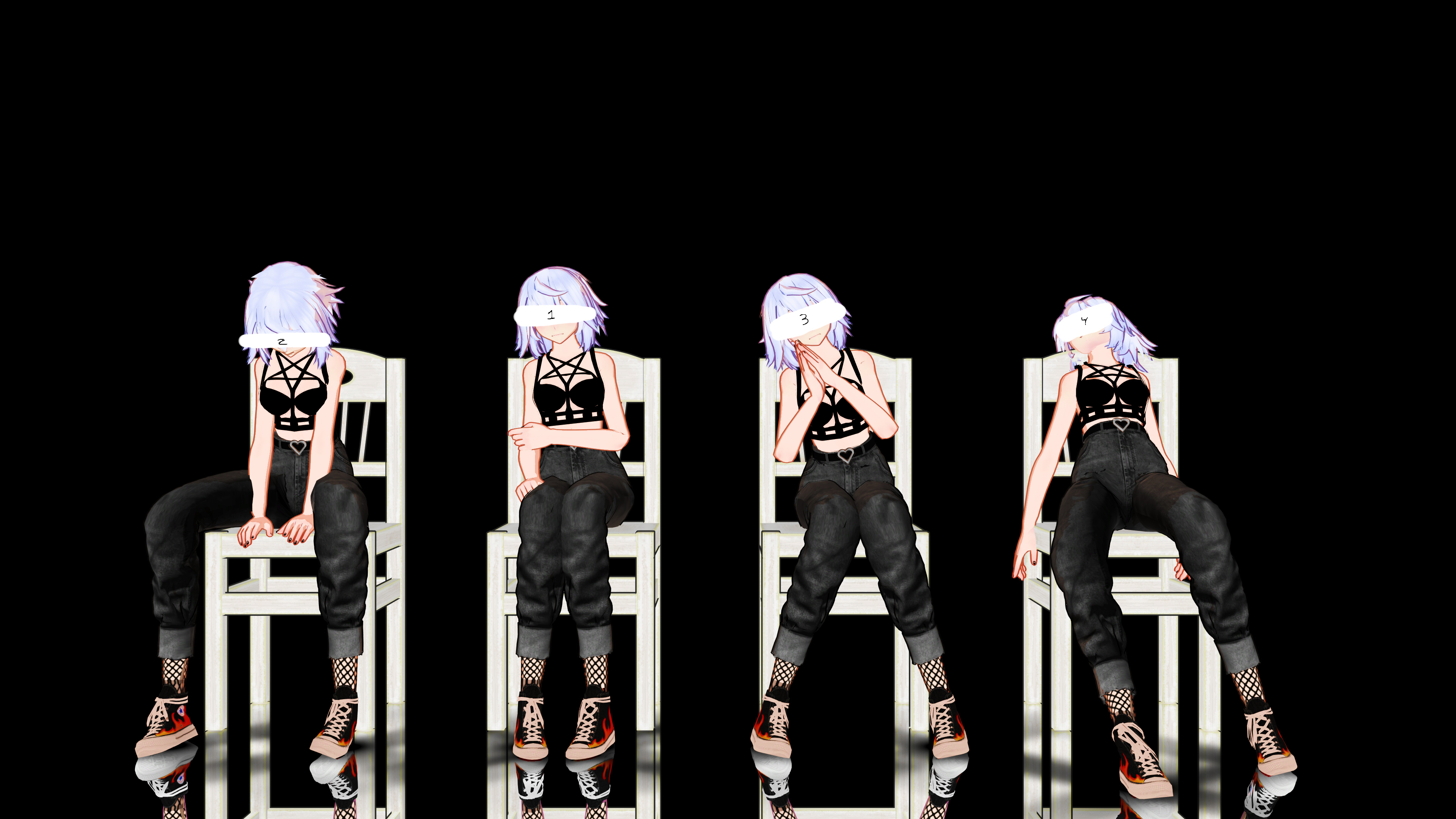 [Download] 4 Sitting Poses by Amyareader on DeviantArt