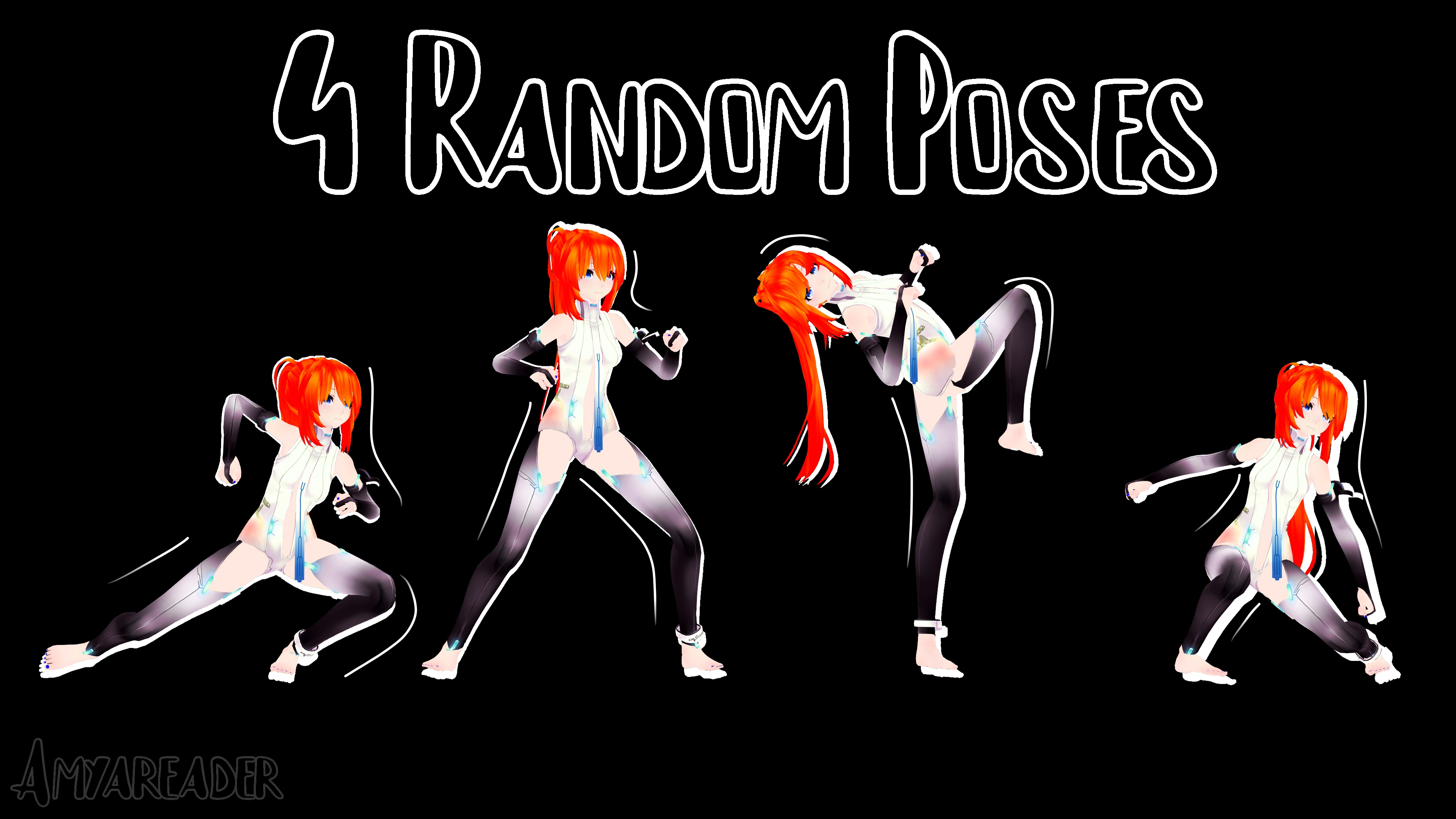 [Download] 4 Random Poses by Amyareader on DeviantArt