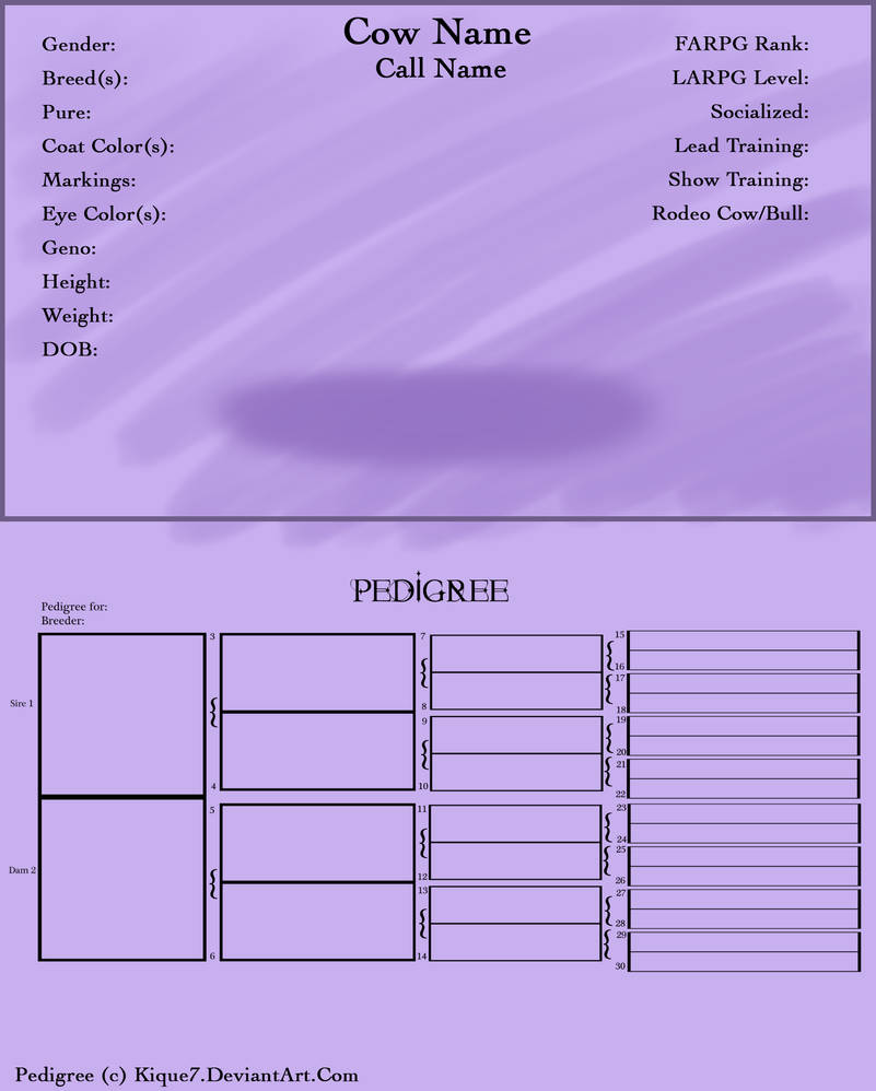 Cow Reference UDF by OceanLore on DeviantArt