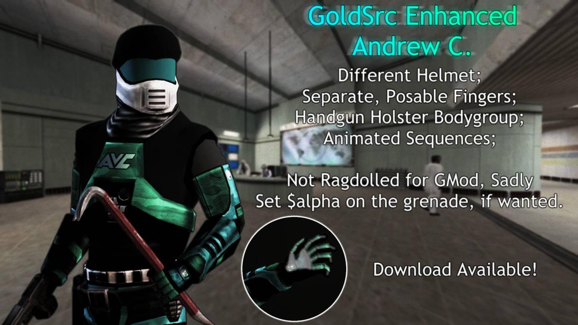 GoldSrc Enhanced Andrew C. by Andr3MDL on DeviantArt