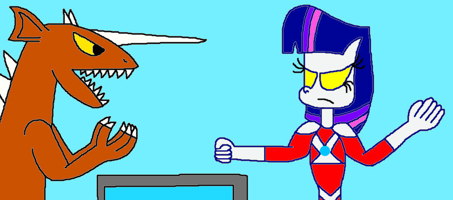 Ultragirl Sparkle vs Okops by Devon13168 on DeviantArt