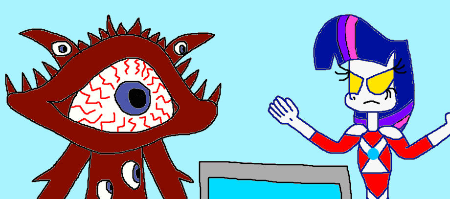 Ultragirl Sparkle vs Gan-Q by Devon13168 on DeviantArt
