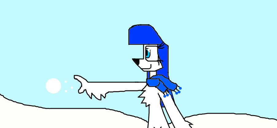 The Teenage Yeti Who Loves Snowball Fights! by Devon13168 on DeviantArt