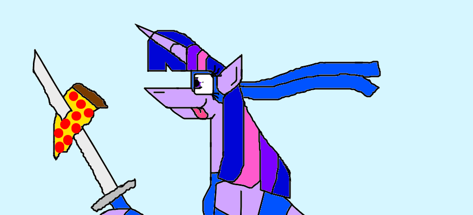 I'm A Pizza Sword Dude! by Devon13168 on DeviantArt