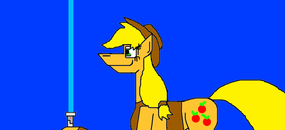 My Little Pony Jedi Knights: Applejack by Devon13168 on DeviantArt