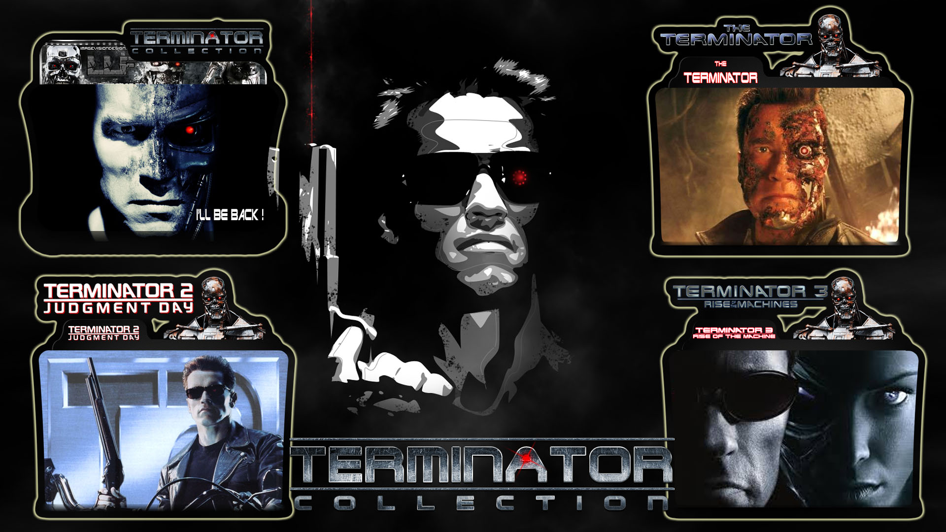 The Terminator - Icons Pack 1 by justbedom on DeviantArt