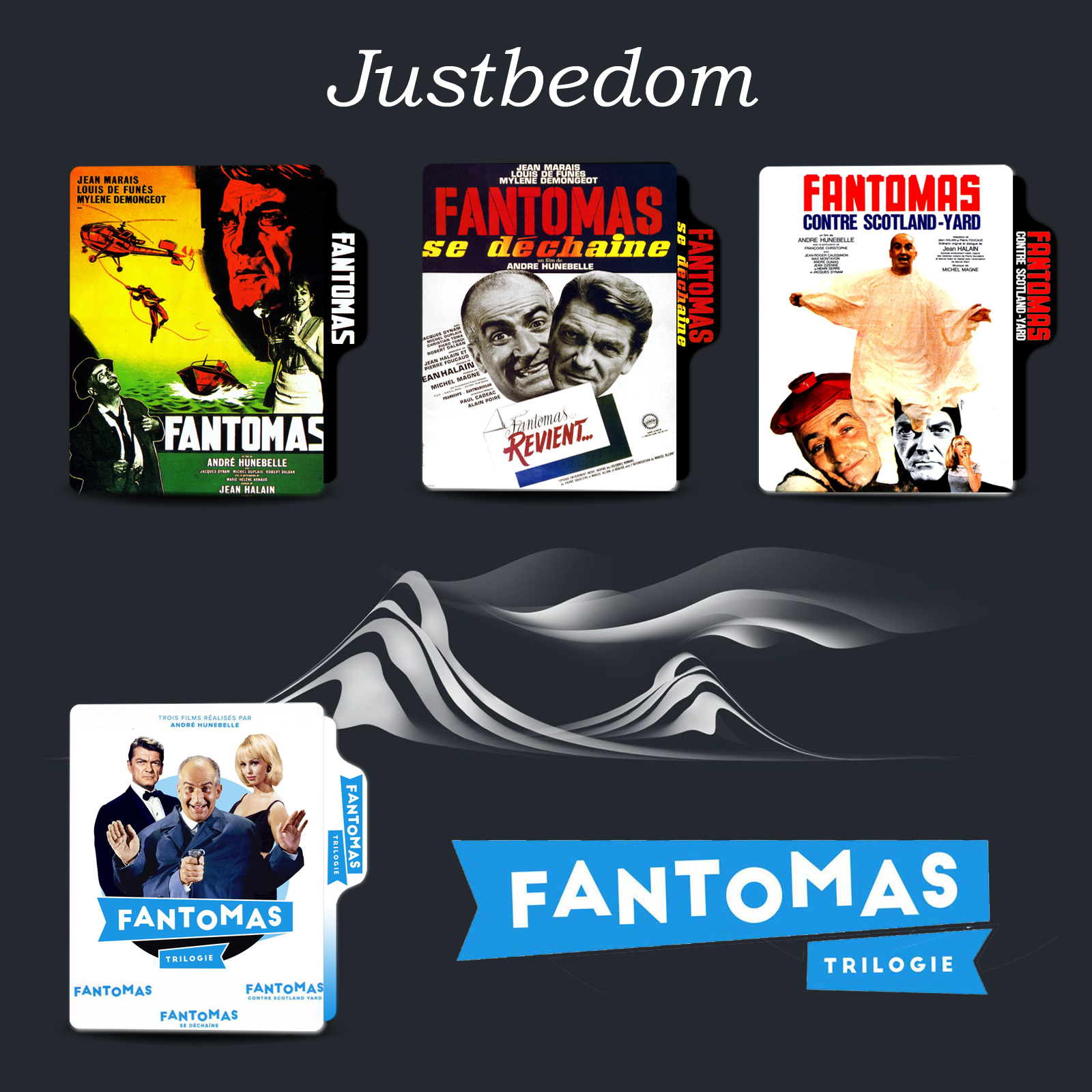 Louis de Funes - Fantomas [Trilogie] by justbedom on DeviantArt