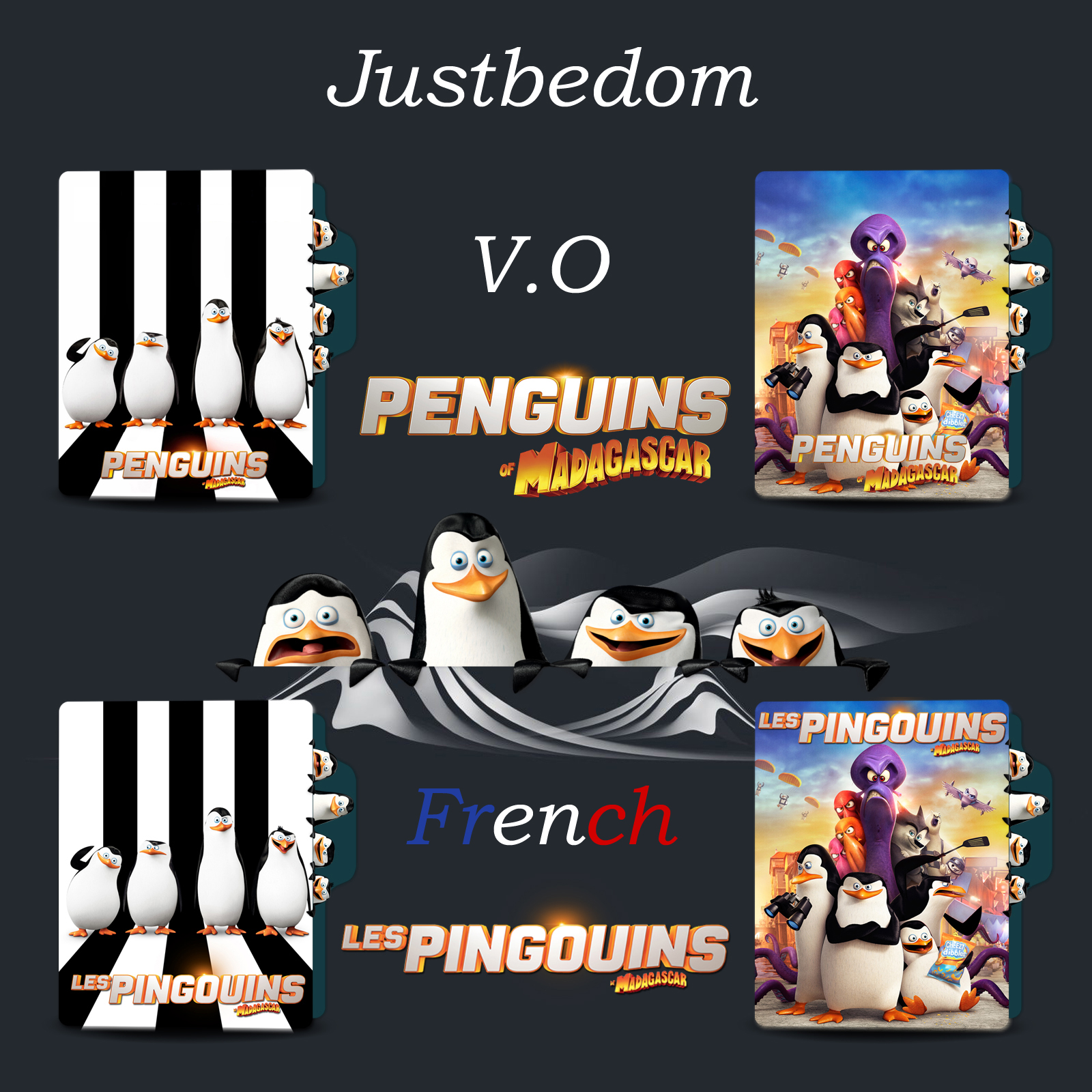 Penguins Of Madagascar, The by justbedom on DeviantArt